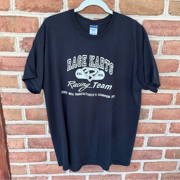 Jerzees | Shirts | Rage Karts Racing Vintage Tshirt Size Xl | Poshmark